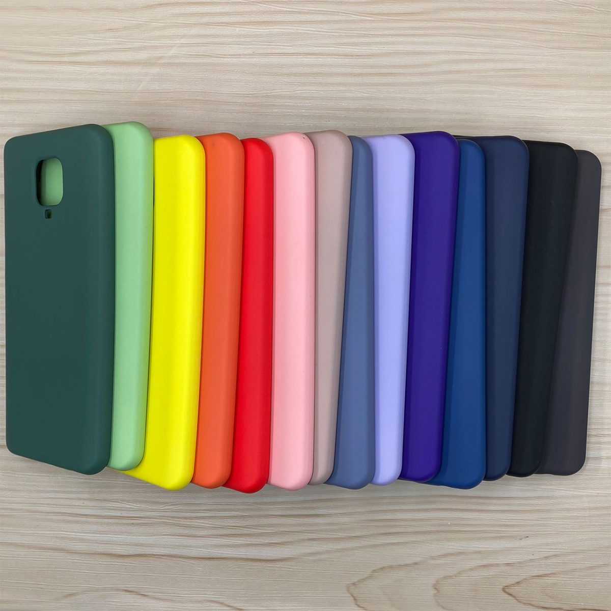 قاب سیلیکونی محافظ لنزدار شیائومی مدل Xiaomi Redmi Note 9s 9 Pro